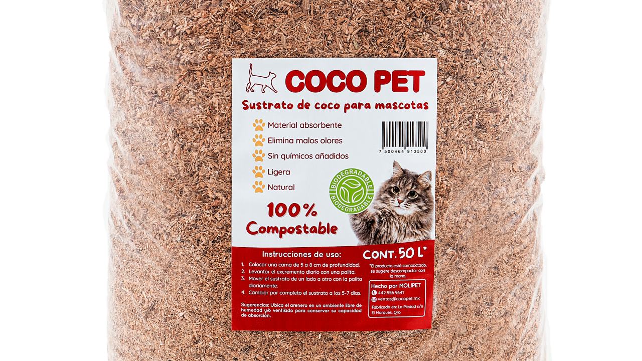 1 Bulto de COCO PET de 50 litros | cocopet